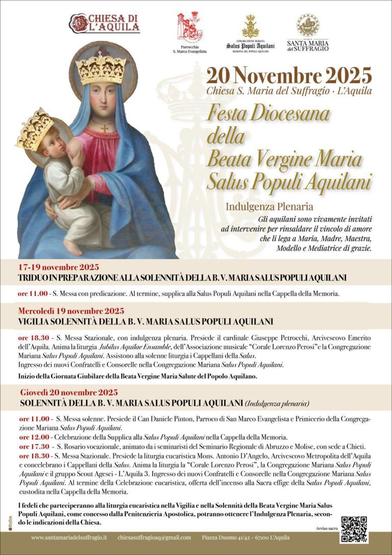 Festa Salus Populi Aquilani – Chiesa di L'Aquila